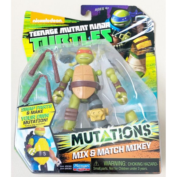 Playmates Toys | Toys | Tmnt Mix Match Mikey Mutations Action Figure 24 ...